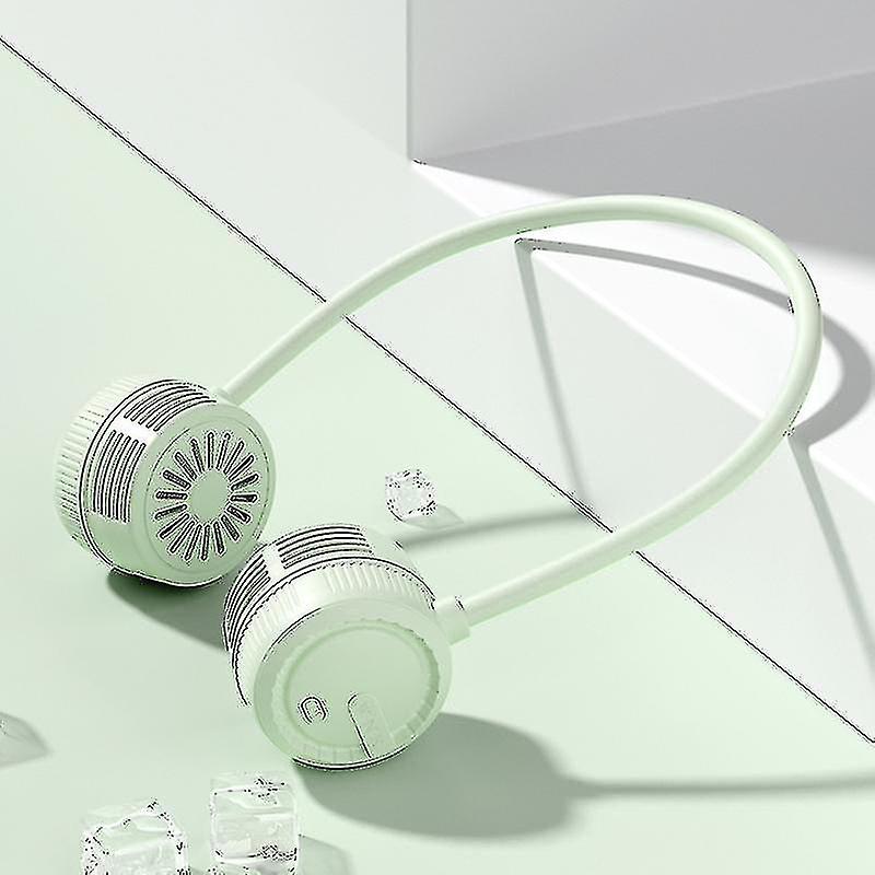 Mini Neck Small Fan Usb Outdoor Folding Fan Rotate 360 Degrees Small ...