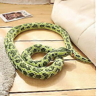 Giant Boa Constrictor Snake Plush Realistic Toy 80 Inch Lifelike Gift ...