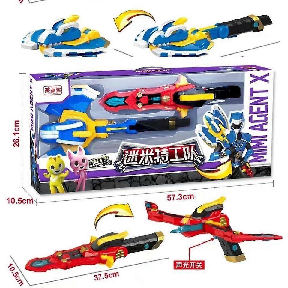 Mini Force Transformation Weapon Miniforce X Agent Multi Mode Sound And ...