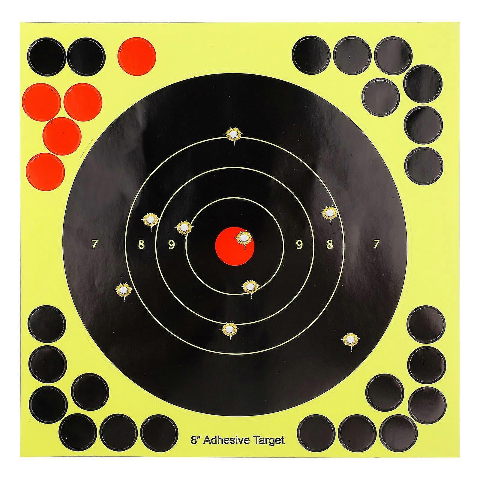 10pcs Hunting Training Target Sticker Adhesive Reactivity Shoot Target ...