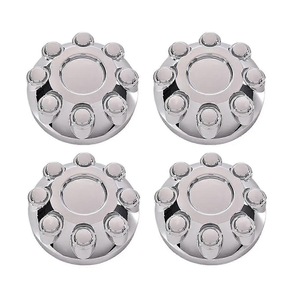 4Pcs 17Inch Wheel Hub Center Caps Chrome 8 Lug 52121450AB,52121450AD ...