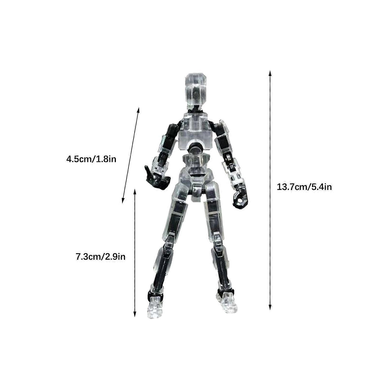 Boxed Action Figure Action Figure Printed Movable 13 Articulated Robot ...