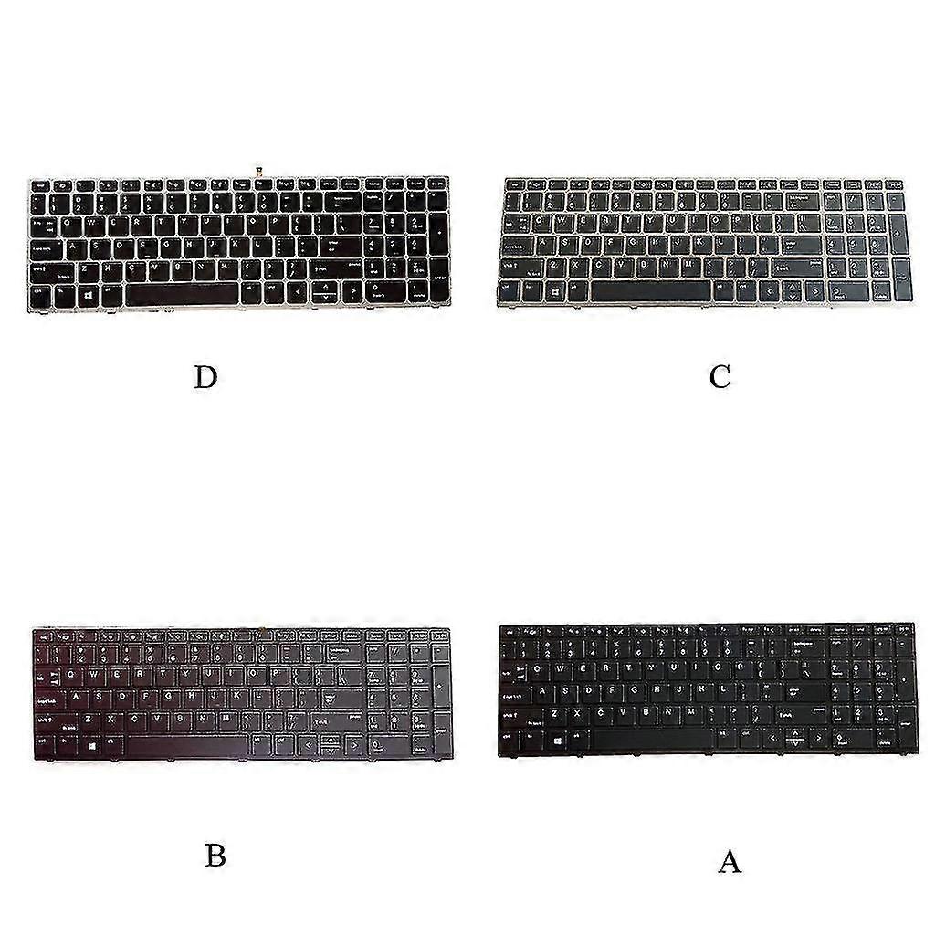 2024 Laptop Keyboard Backlit +frame For Hp Probook 450 G5 455 G5 470 G5 ...
