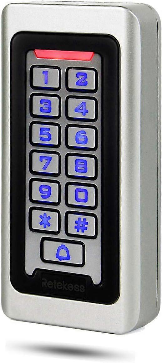 Access Control Keypad Waterproof, Digital Keypad Metal IP68 RFID 125KHz ...