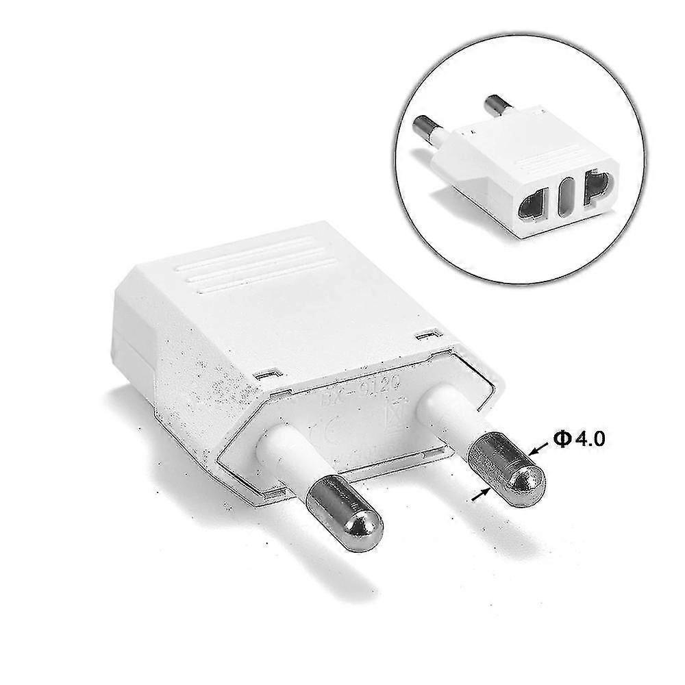 4pcs European To Us/ca Plug Dapter Converter Europe To Usa Power Outlet ...