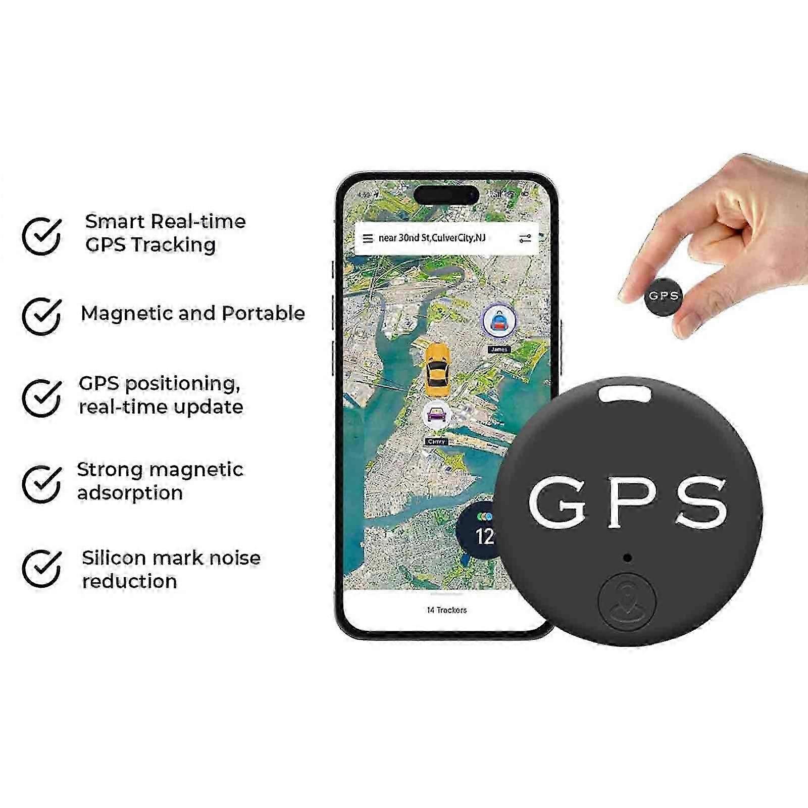 Gps Tracker Mini Magnetic Gps Real Time Car Locator,gps Tracker Precise ...