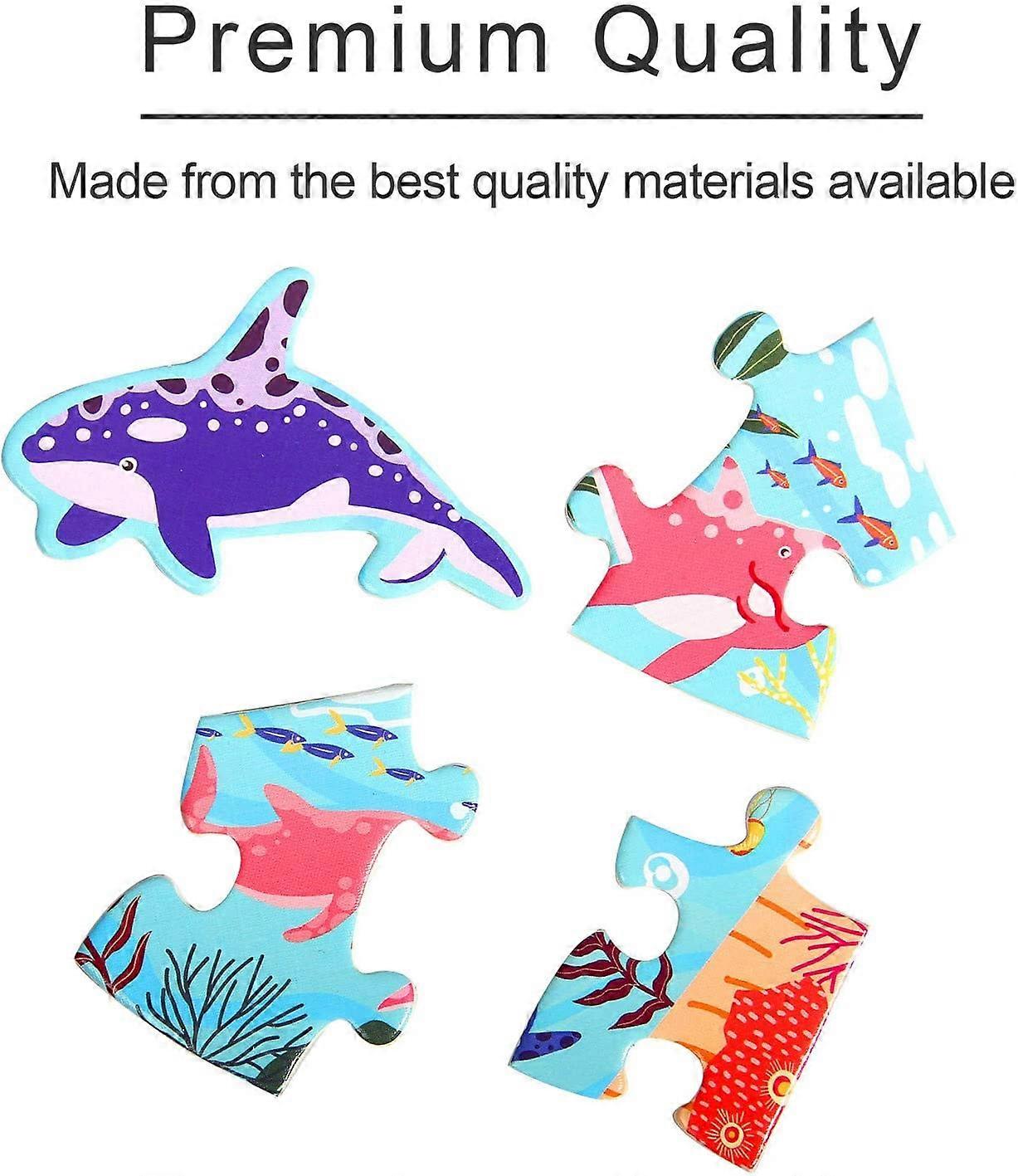 Pussel för barn i åldrarna 4-8, 8-10, 10 och vuxna 50 st val ...