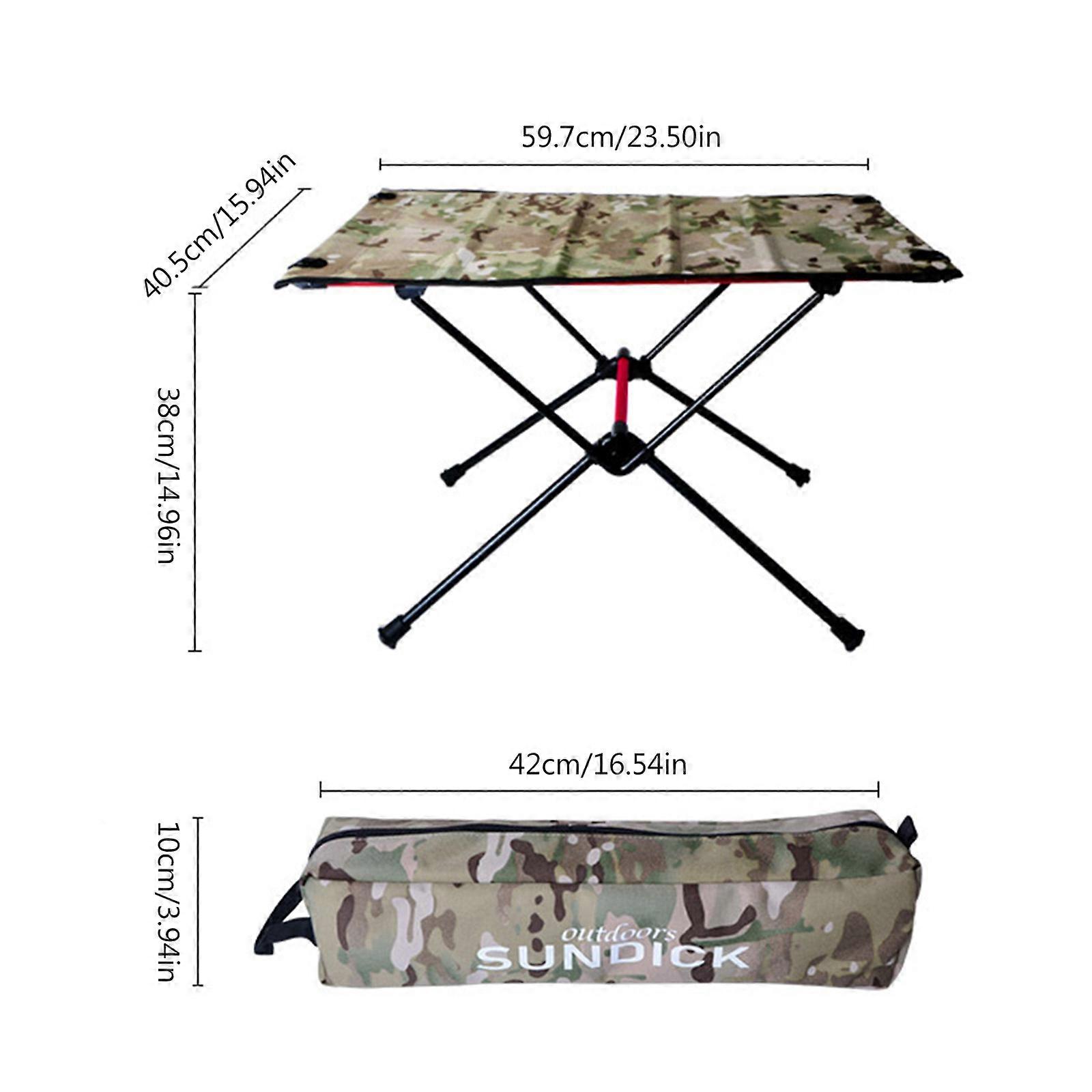 Lille udendørs klapbord Picnic skrivebord Camping og Utility Foldebord ...