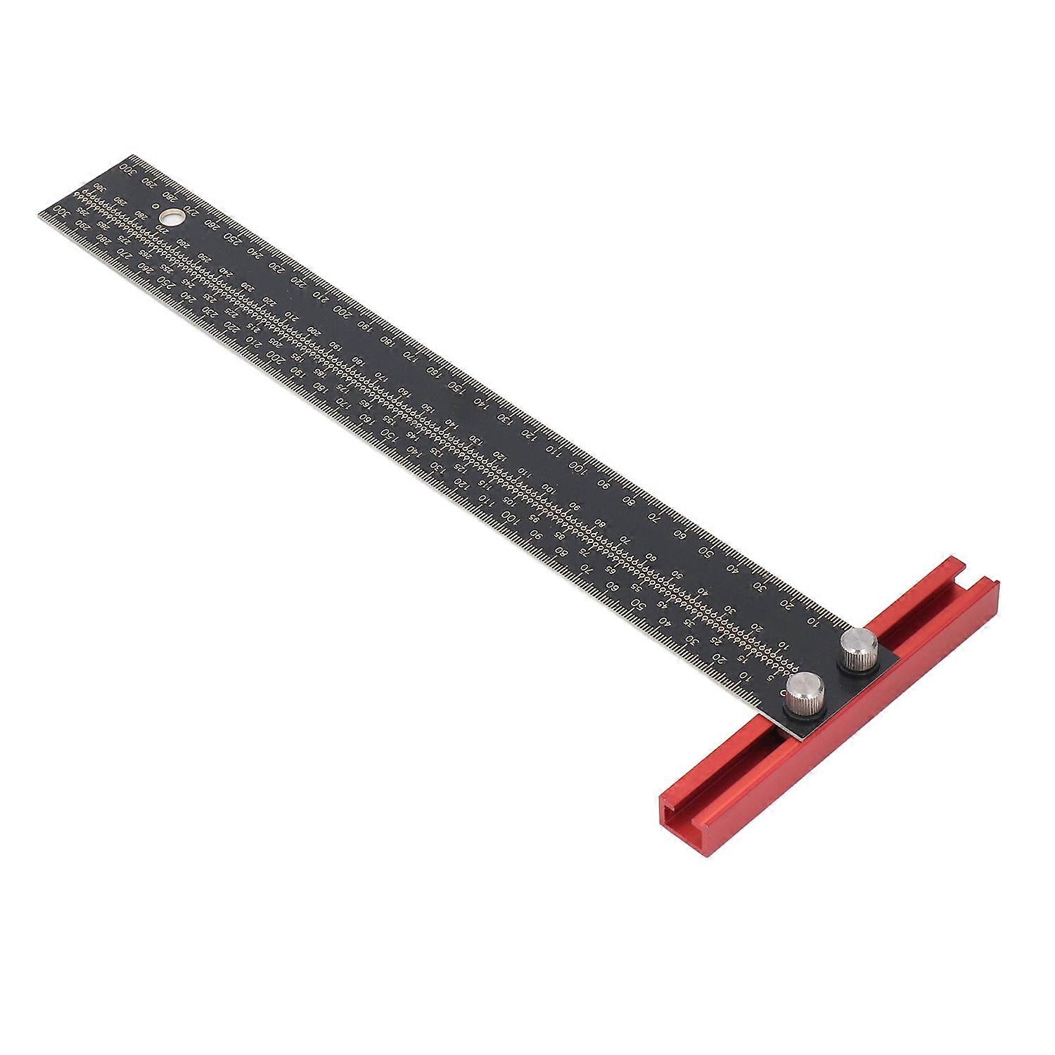 300mm T Square Ruler Woodworking Scriber High Accuracy Marking ...