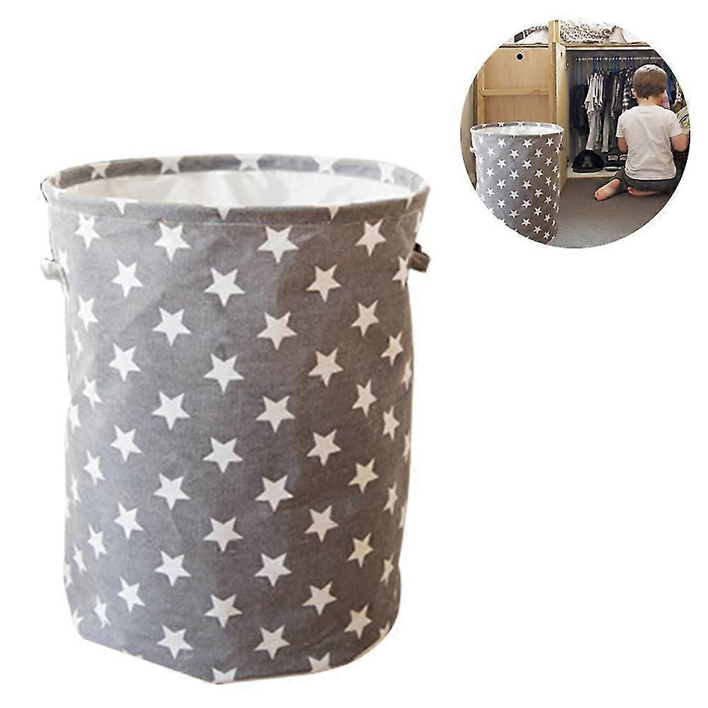 Foldable Laundry Basket, Waterproof, Round Household Laundry Box ...