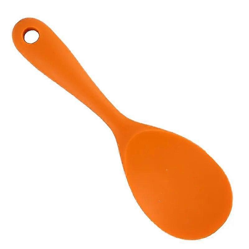 1Pcs Silicone Spoon Non-stick Cooking Spoon Anti-scalding Pot Rice High ...