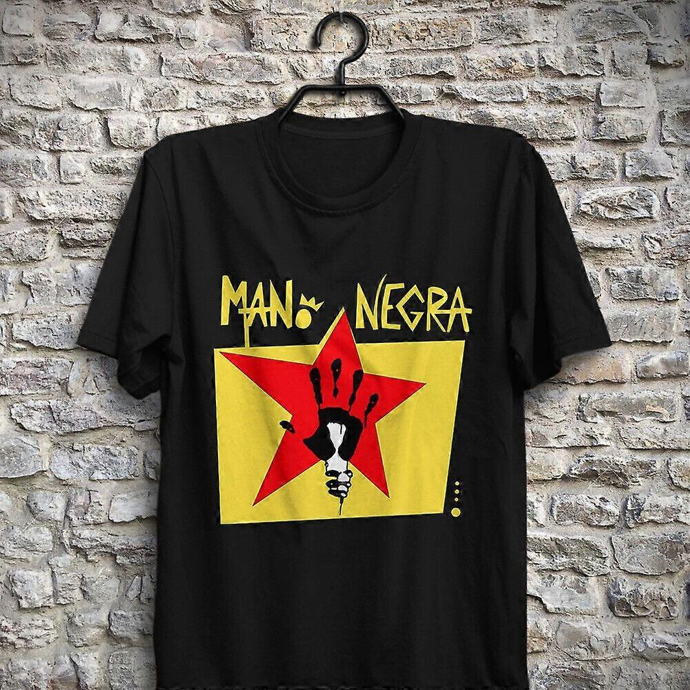 Mano Negra Band T-Shirt Manu Chao Mala Vida Sidi h'bibi Santa Maradona ...