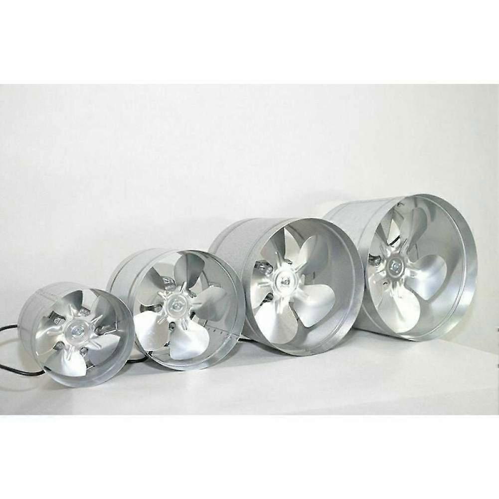 Stainless steel axial duct fan for air/extractable. 100mm galvanized ...