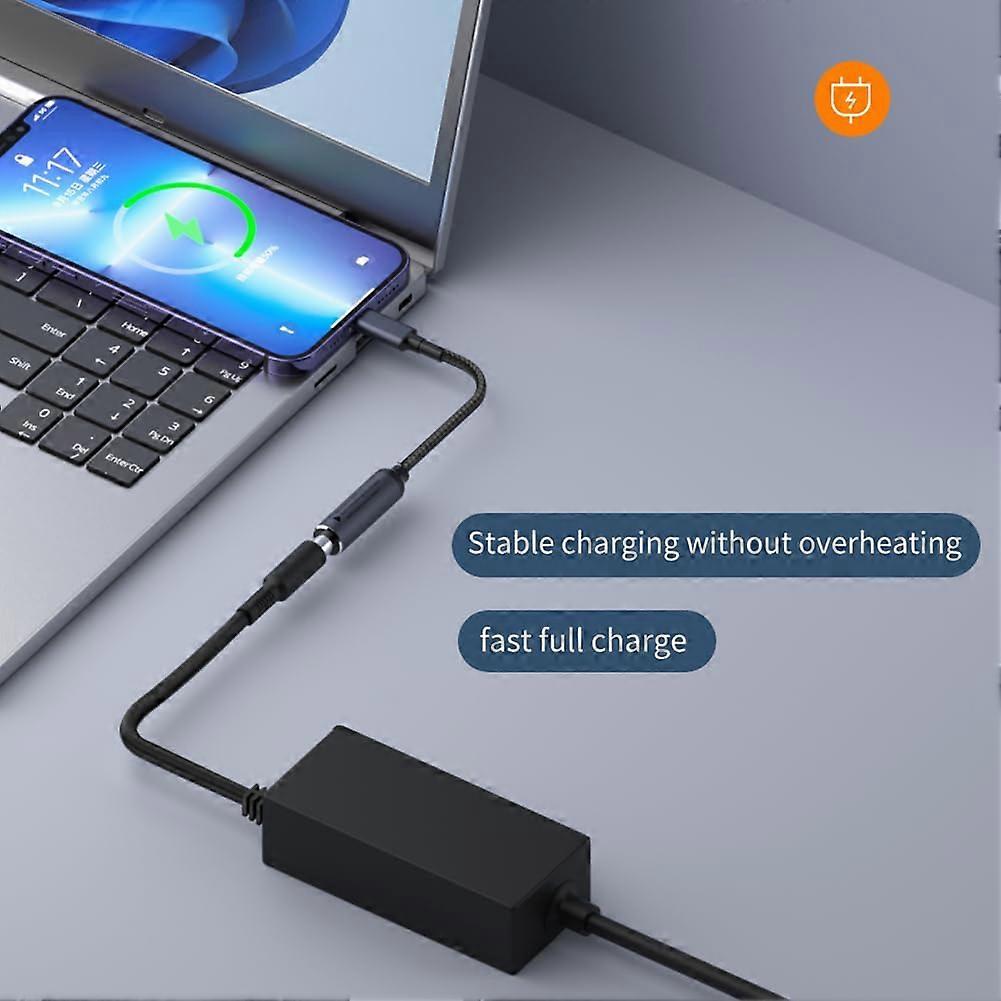 DC Female Input to USB C PD Male Power Charging Cable,100W DC4506 Type ...