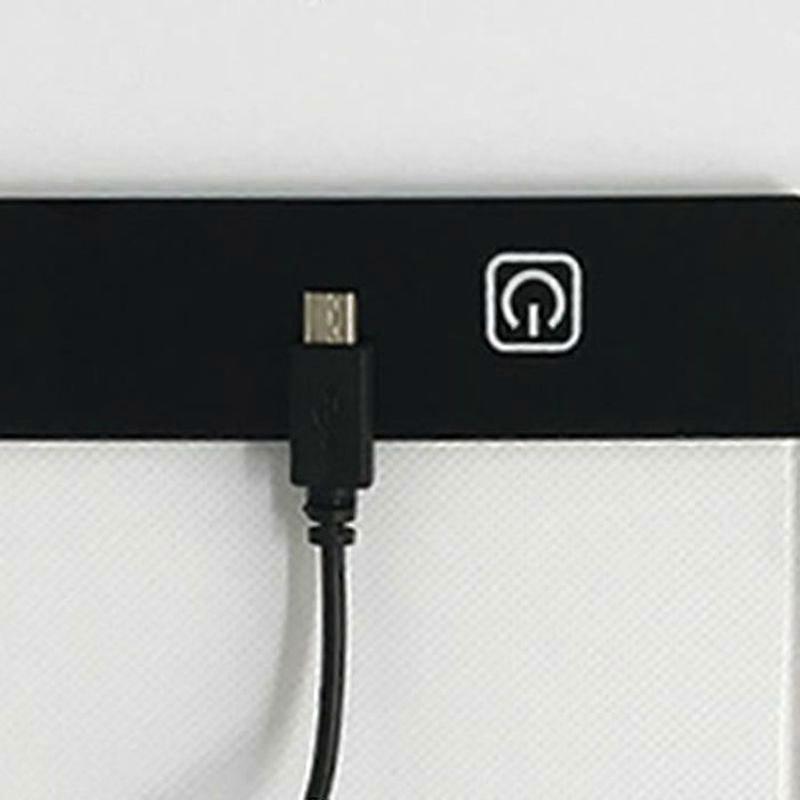 A4 LED Light Pad Ultra Thin Portable Drawing Copy Light Table with USB ...