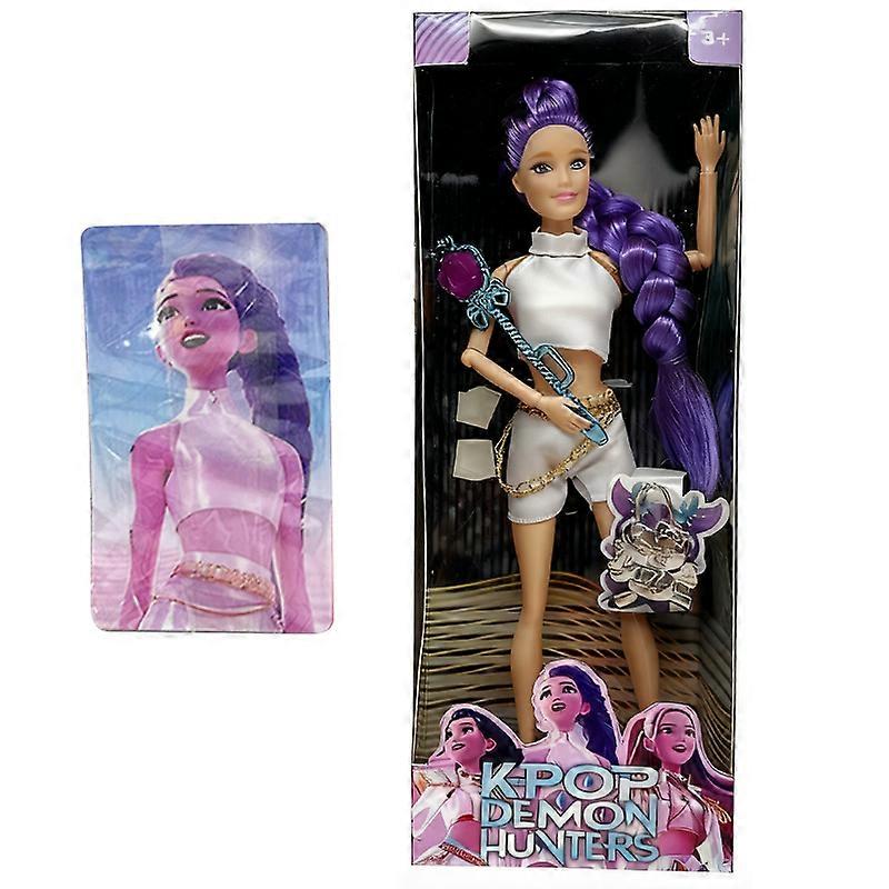 New hot Anime KPop Demon Hunter Doll Rumi Mira Zoi Vinyl Mask High ...