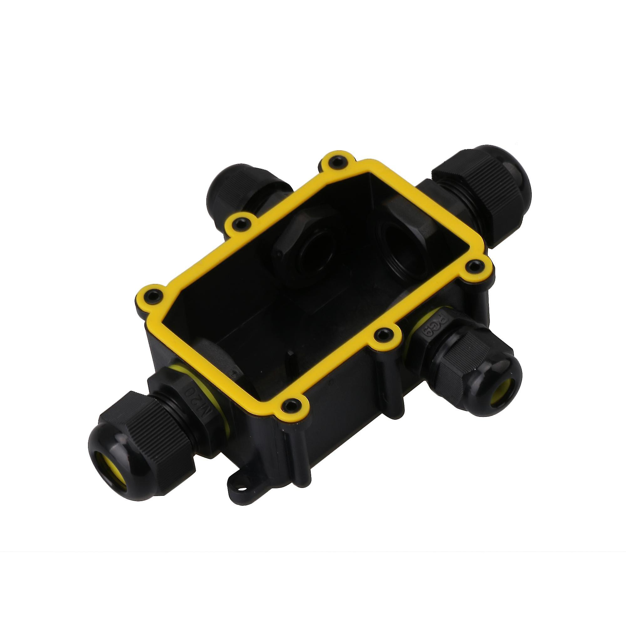 2 X kabel junction box ip68 elektrisk junction box 4 vejs samledåse ...