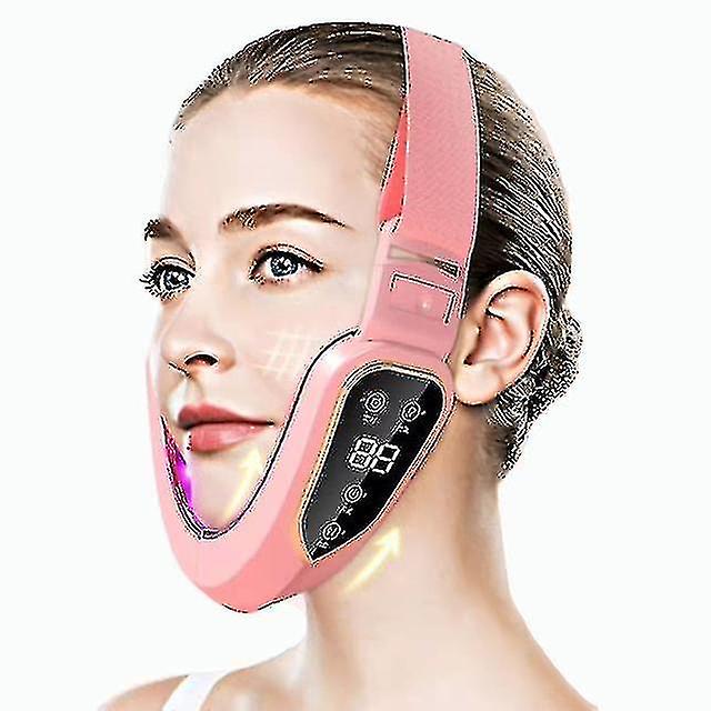 Facial Lifting Device Led Photon Therapy Facial Slimming Vibration ...