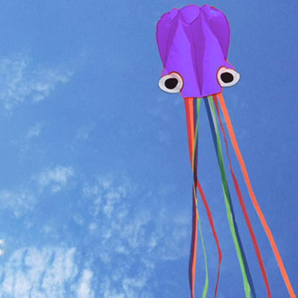 Software Octopus Flyer Kite With Long Colorful Tail For Kids, 4 Meters ...
