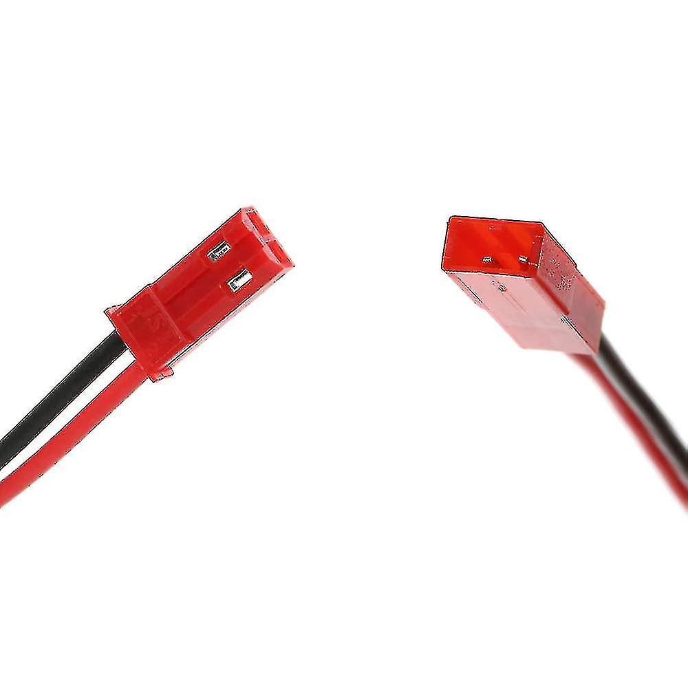 10 Pairs Jst 2 Pin Connector 22 Awg Jst Plug Connector 2 Pin Male And ...