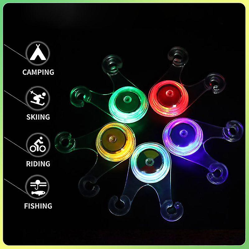 10pc Tent String Rope Guard Waterproof Camping Hanging Lights Safety ...