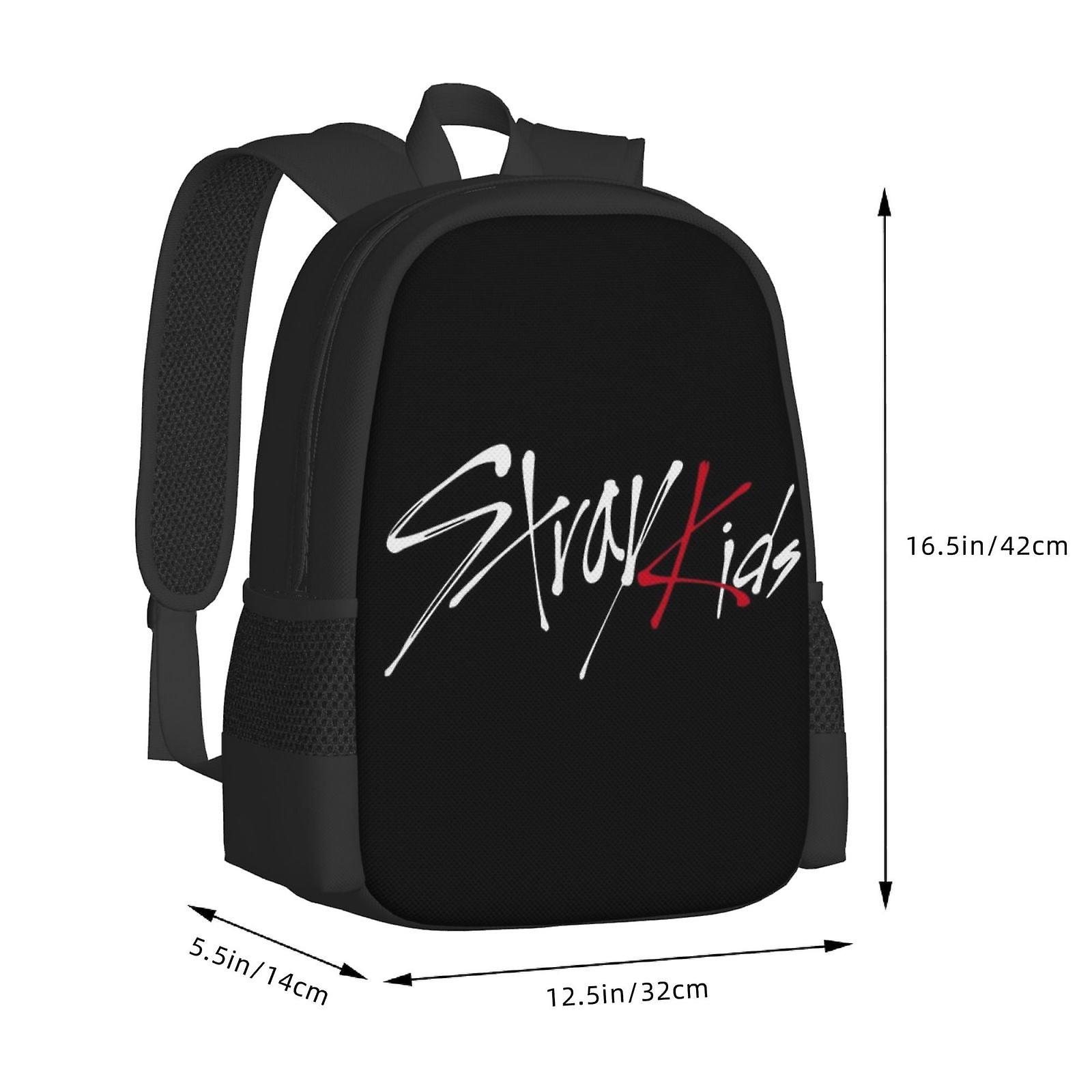 Kpop Stray Kids Backpack,3d Print Laptop Backpack Lightweight Casual ...