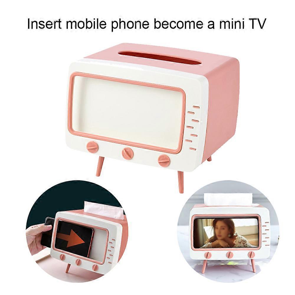 TV tissue box, multifunctional tissue storage box | Fruugo UK