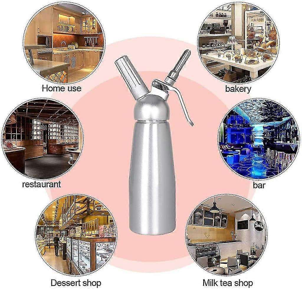 2024,professional Whipped Cream Siphon 500ml Whipped Cream Siphon ...