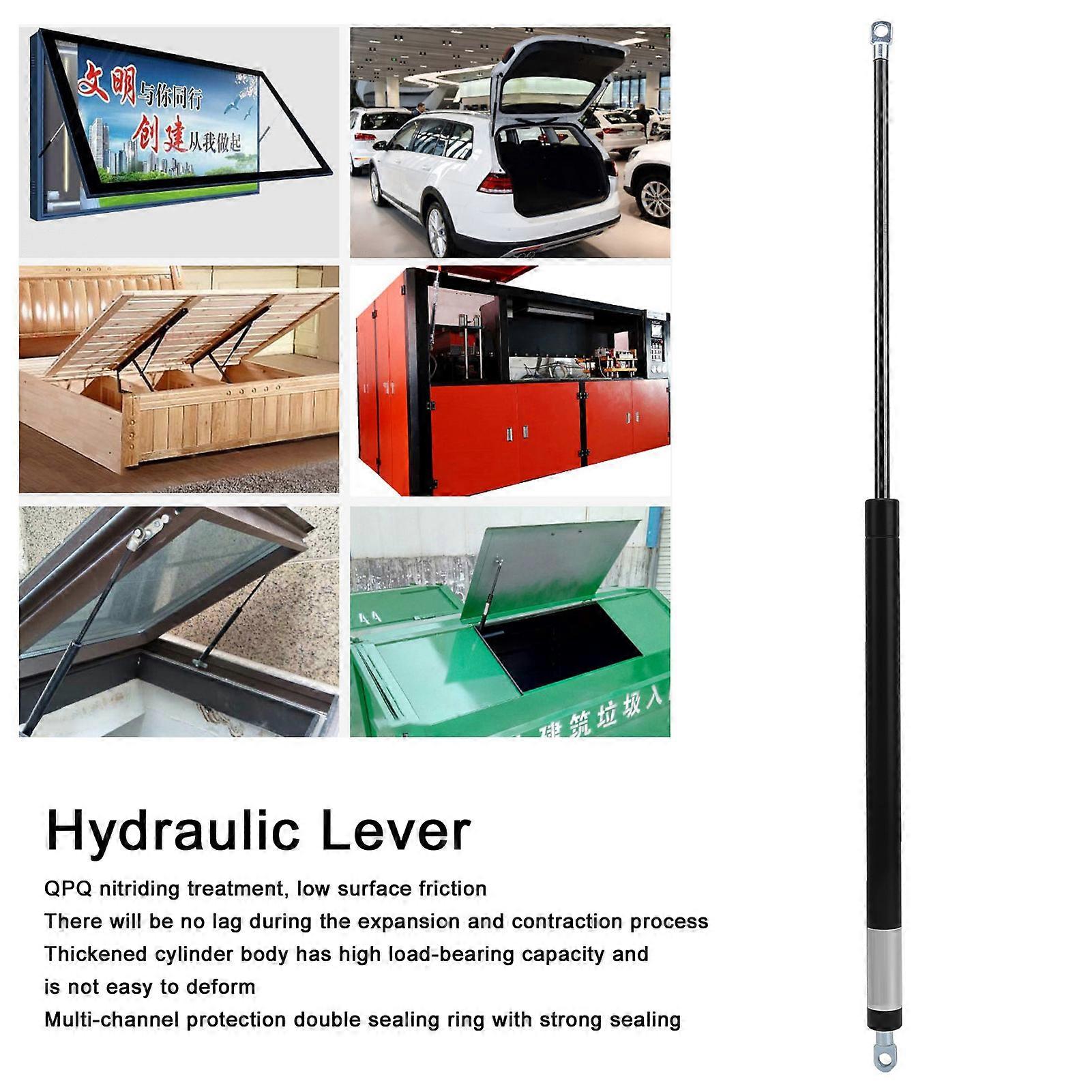 Hydraulic Support Rod Gas Spring Shock Lift DIY Heavy Duty Lever 650 x 280 x 22mm400N | Fruugo UK