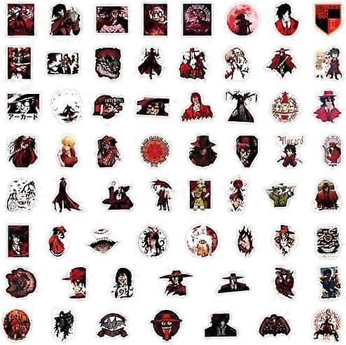 Hellsing Stickers, Cool Anime Manga Waterproof Vinyl Decals for Teens ...