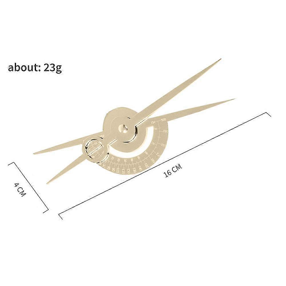 Double Scale Vernier Caliper Eyebrow Golden Ratio Caliper Micro Scraper ...