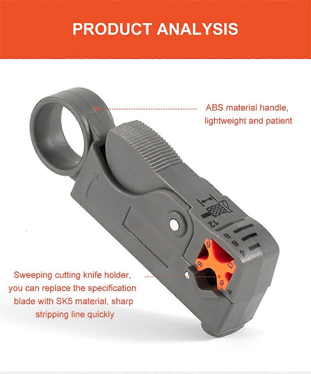 New Multitool Wire Stripping Squeezing Pliers Coaxial Cable Cold Press ...