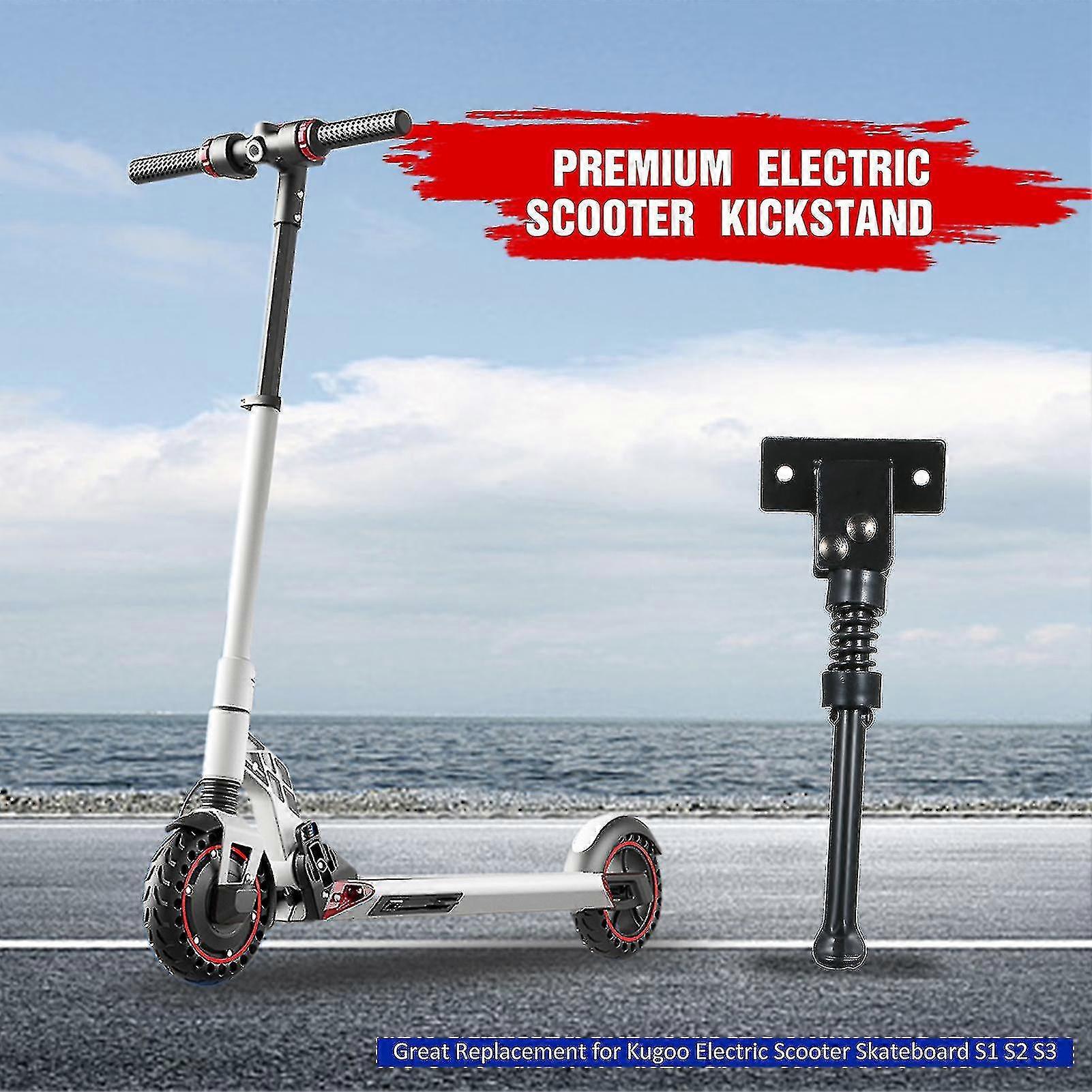 1pc Electric Scooter Kick Stand Solid Iron Kickstand Support Electric ...