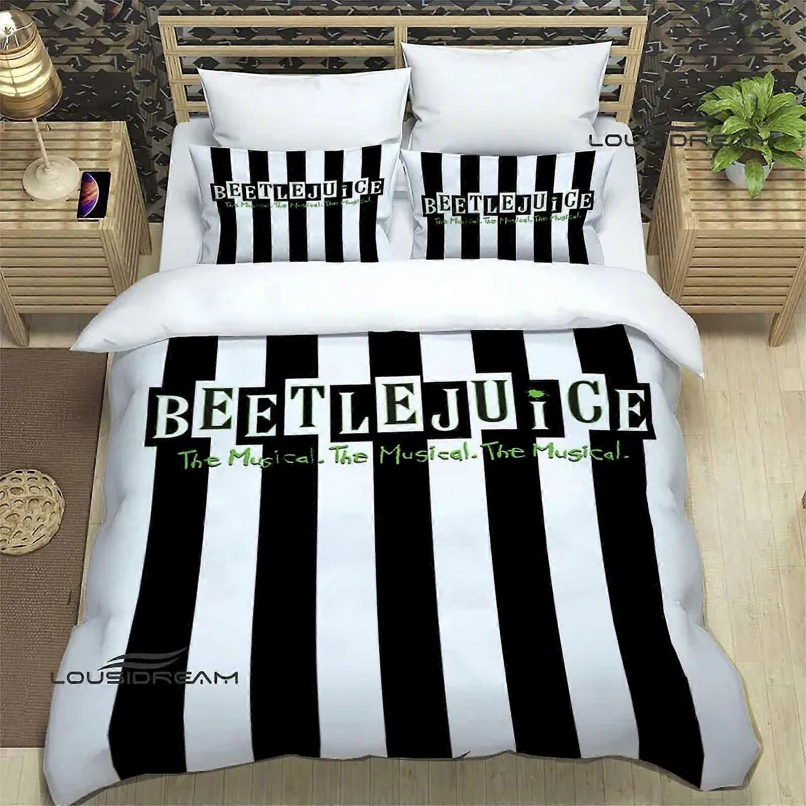 Kt579 Horror movie B-Beetlejuice Bedding Sets exquisite supplies set ...
