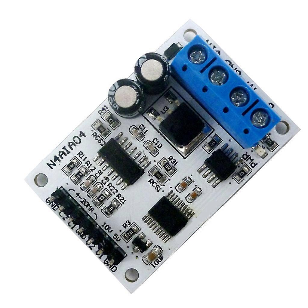 4-20MA RS485 Industrial 4-Channel Analog Voltage Current Acquisition ...