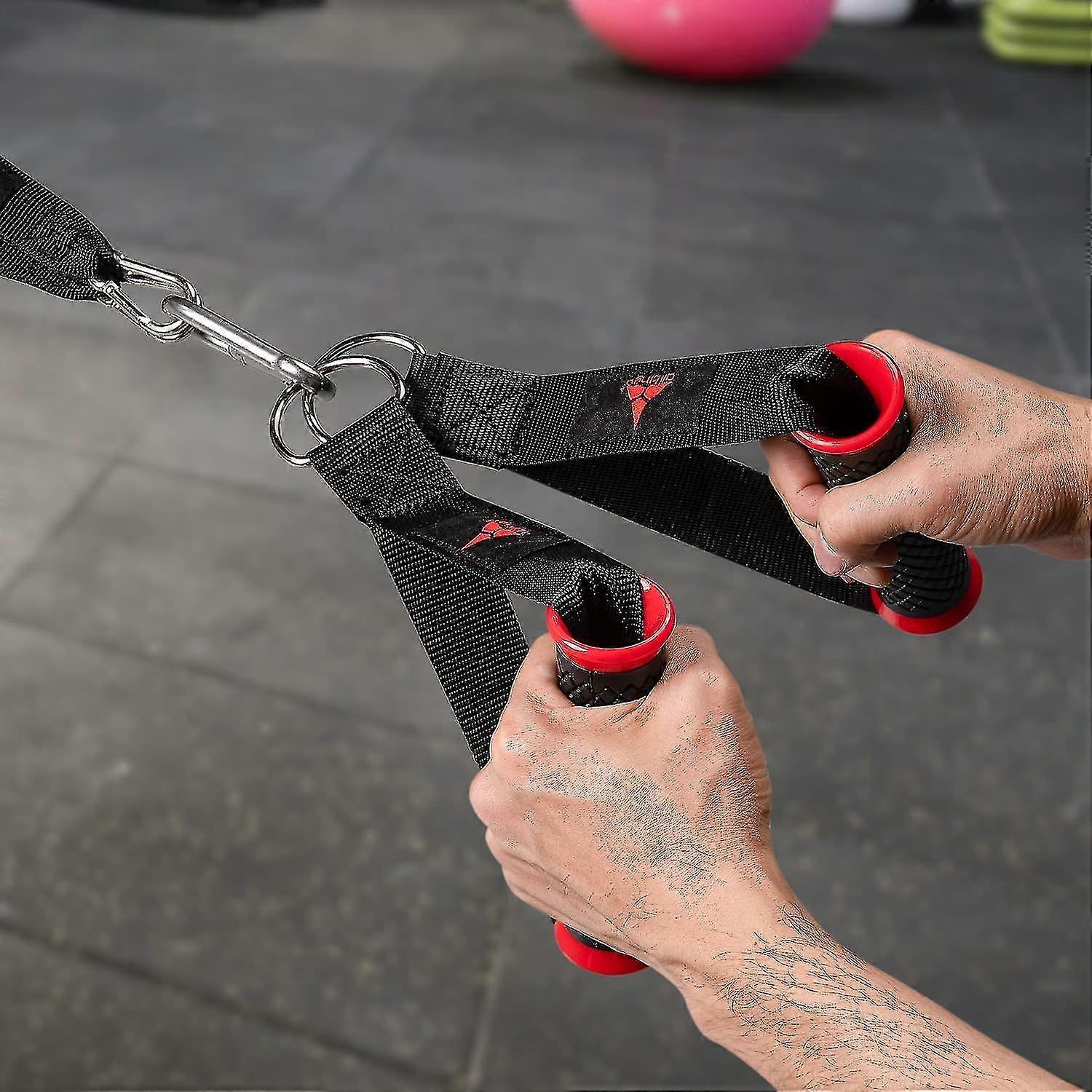 Cable Handles Compatible And Cable Machine, Heavy Duty Exercise Hand ...