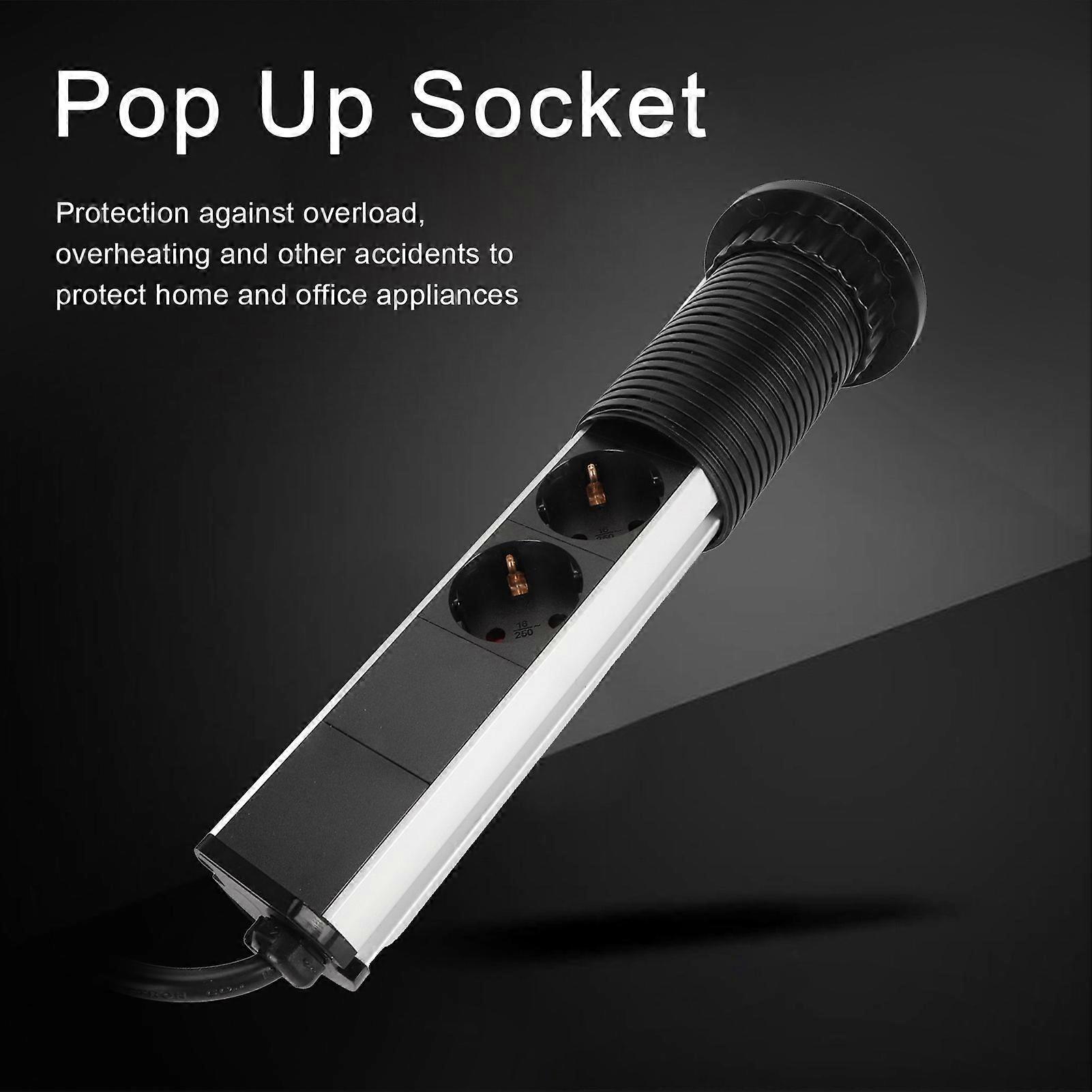 Pop Up Outlet for Countertop Retractable Recessed Pop Up Power Strip ...