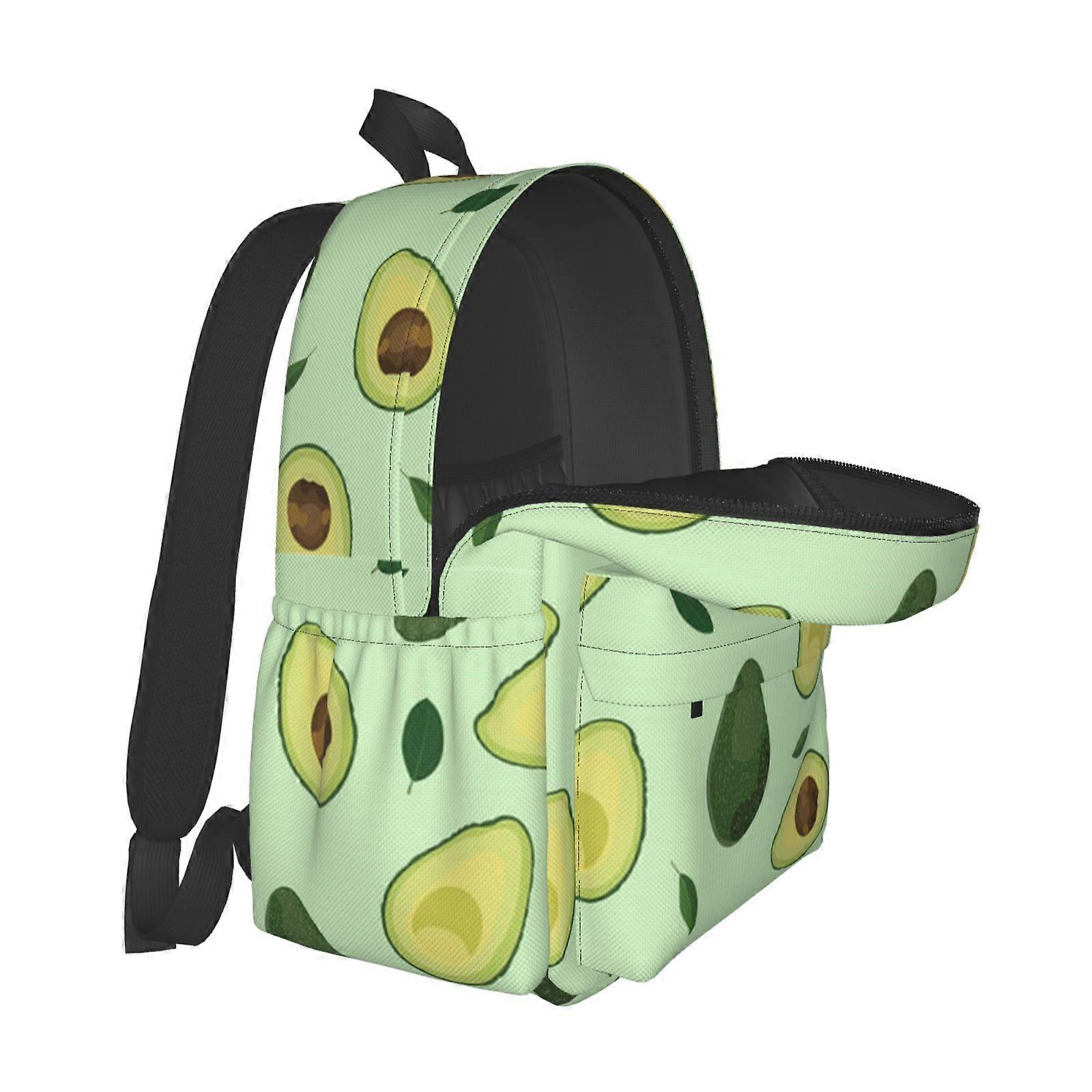 Cute Avocado Pattern Backpack,Large Capacity Travel Backpack,Laptop ...
