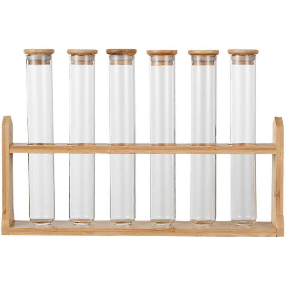 1 Set of Coffee Bean Storage Tubes Coffee Bean Display Tubes Glass ...