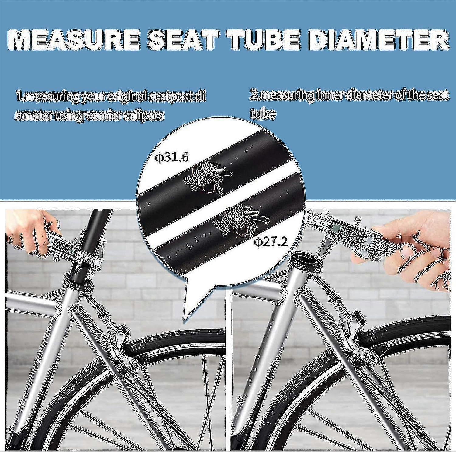 Zoom Bike Suspension Seatpost Bicycle Seat Post Compatiblement ...