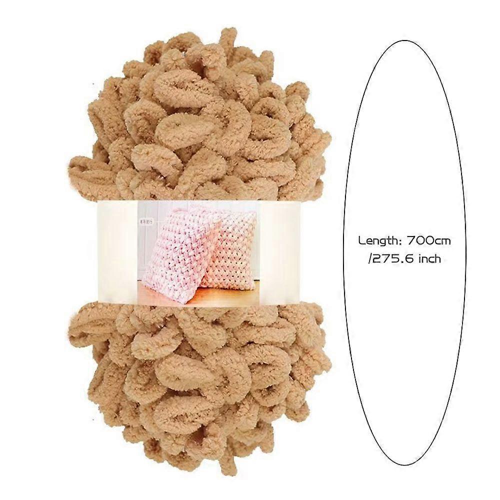 3 Rolls Loop Yarn Finger Knitting Yarn No Need Hook Yarn Fluffy Finger ...