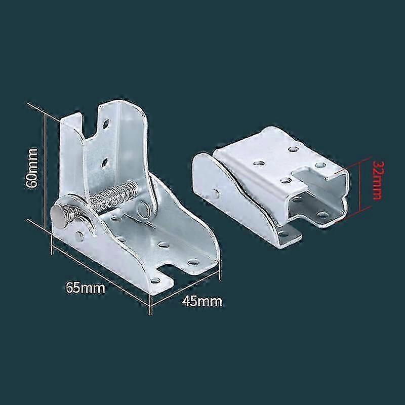 90 Degree Self-Locking Folding Hinge for Table Legs and Chair Extension ...