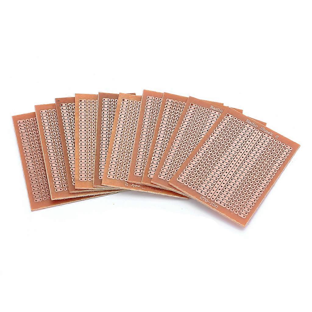 10 Pcs 5x7cm DIY Prototype Paper PCB Universal Experiment for Matrix ...