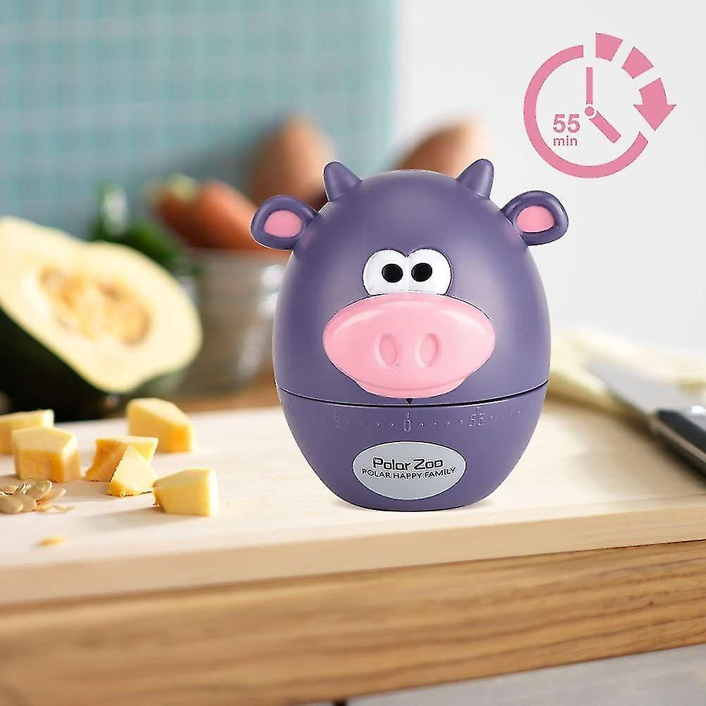 Mechanical Cute Animal Shapes Kitchen Timer Mechanical 55 Minutes ...