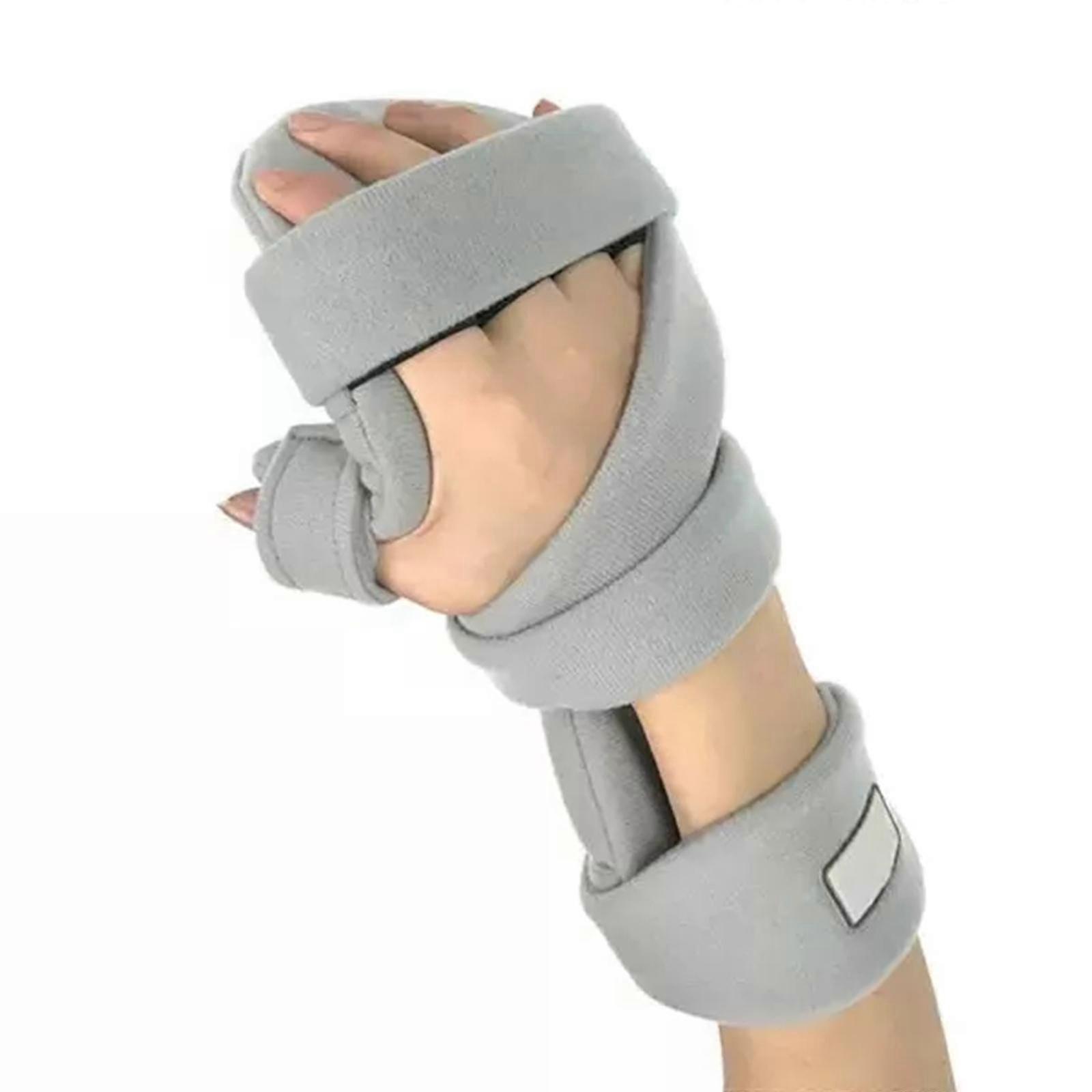 Resting Hand Splint Stroke Hand Splint Adjustable for Sprains Men and ...
