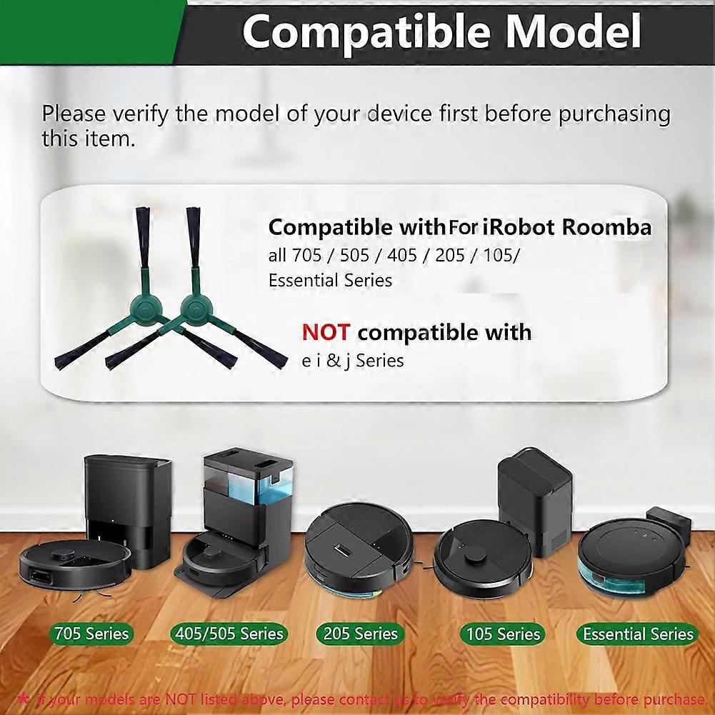 Edge-Sweeping Brush Side Brush for IRobot Roomba 705/505/405/205/105 ...