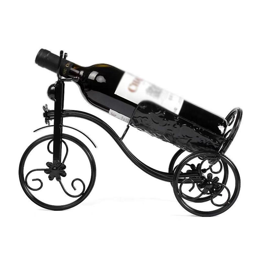 Vintage Bicycle Shaped Wine Holder Wrought Iron Tricycle Bike Wine ...