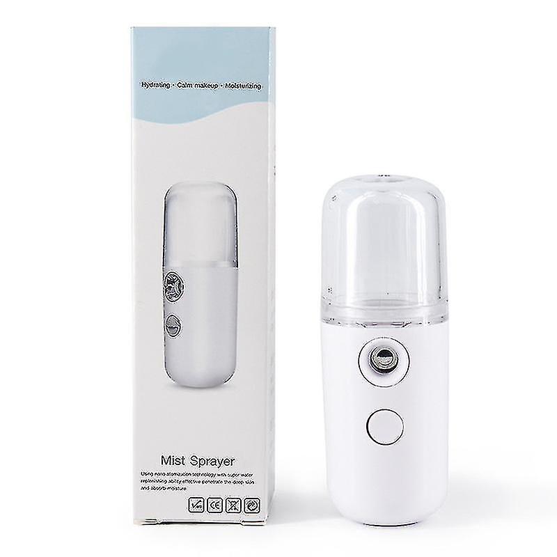 Usb Mist Facial Sprayer luftfugter genopladelig forstøver Ansigt Damper ...