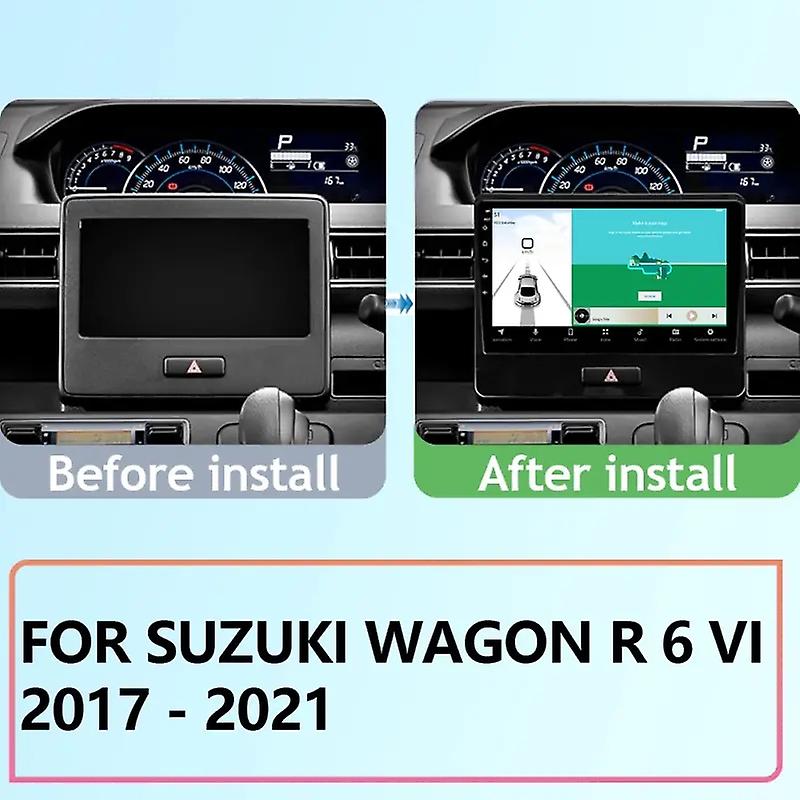 Android 12 Carplay Car Radio for Suzuki Wagon R 6 VI 2017 - 2021 ...
