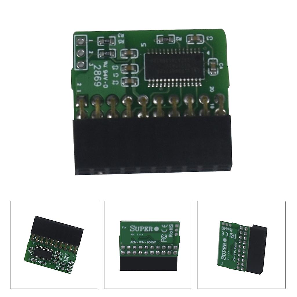 Easy to Install 20Pin TPM 2.0 Module Trusted Platform for Data Security ...